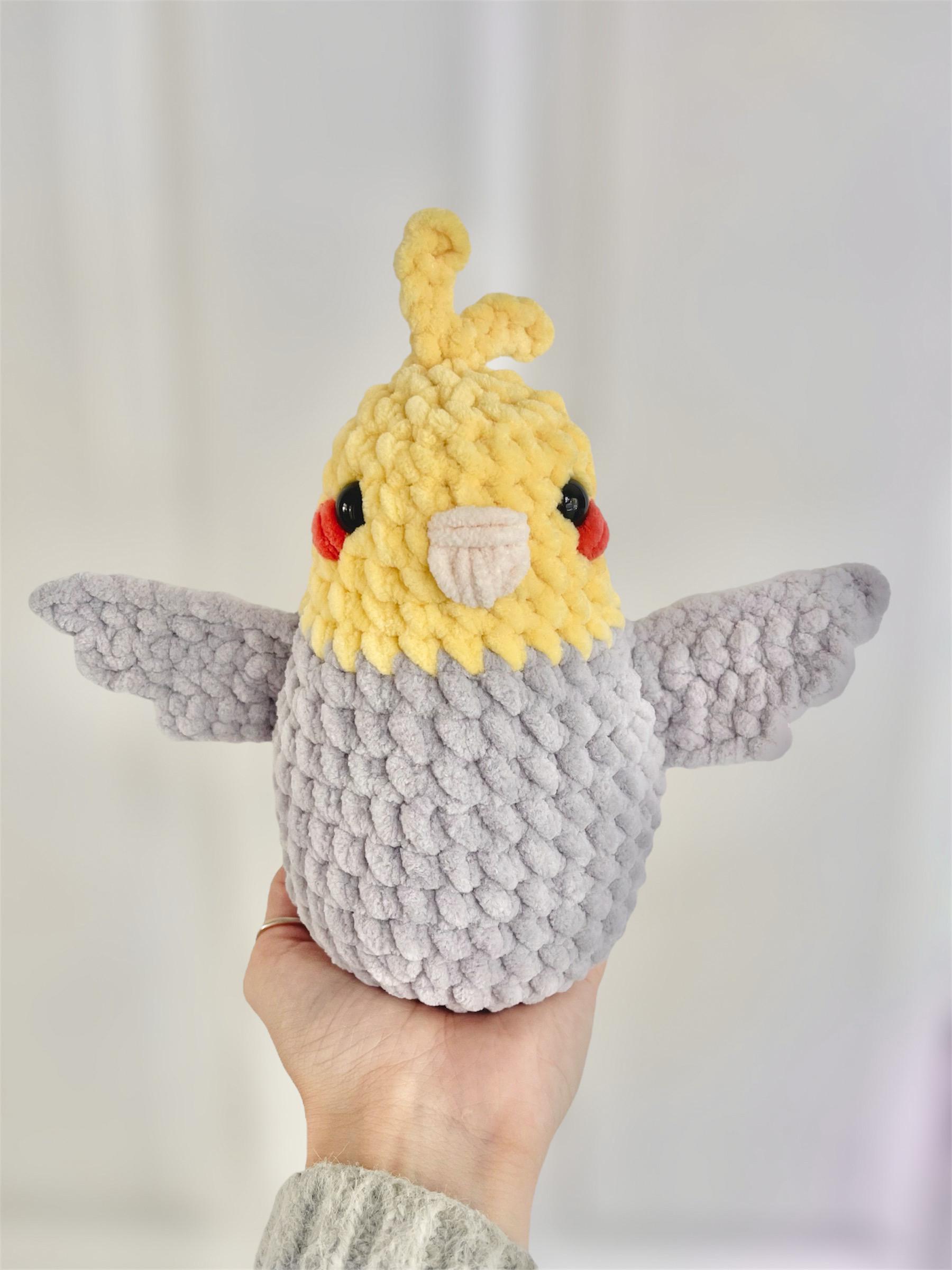 Handmade Crochet Cockatiel ! - Etsy