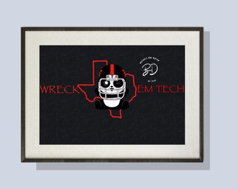 Wreck Em Art - Etsy