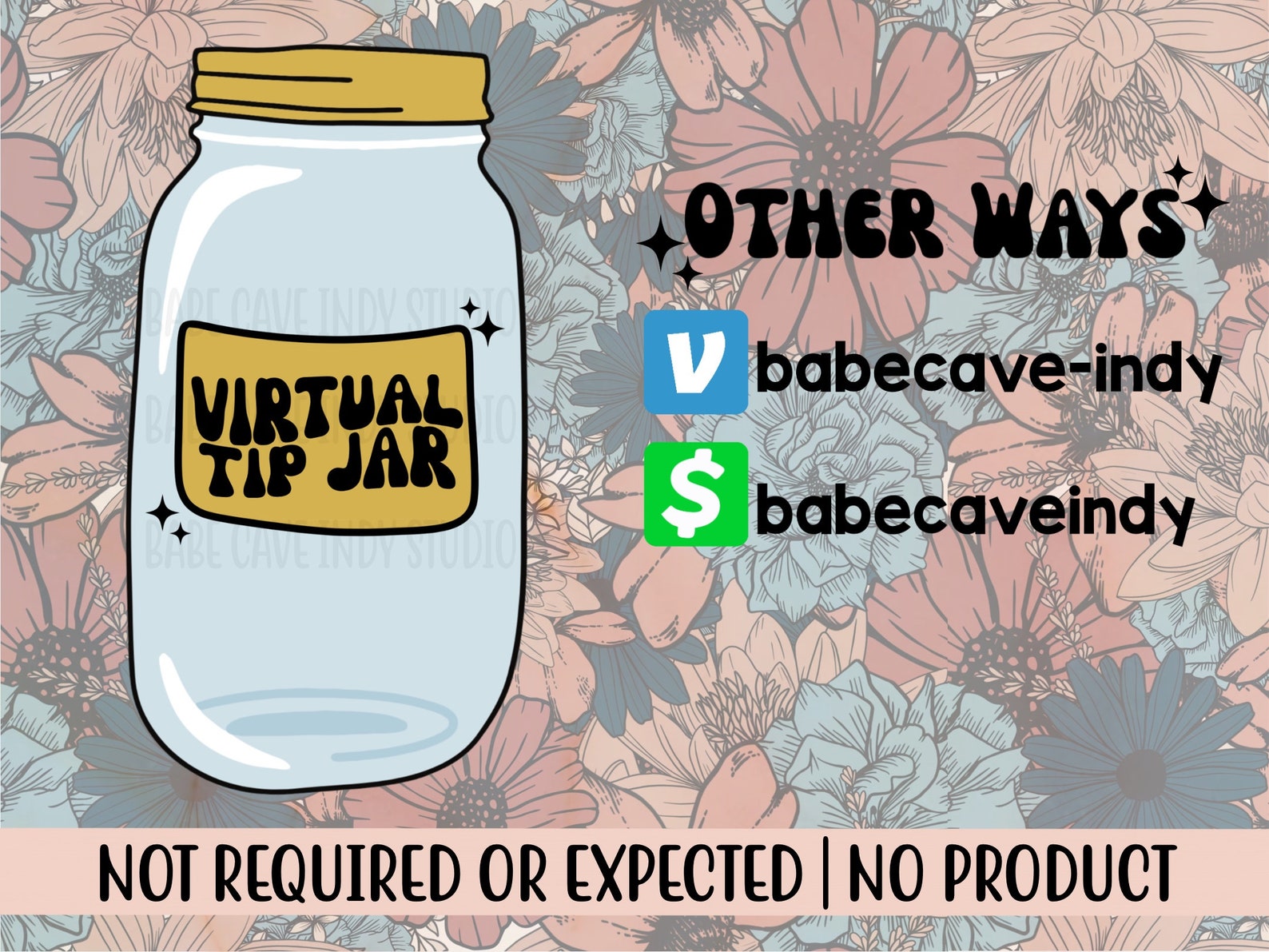 Virtual Tip Jar Support the Shop & Creator - Etsy