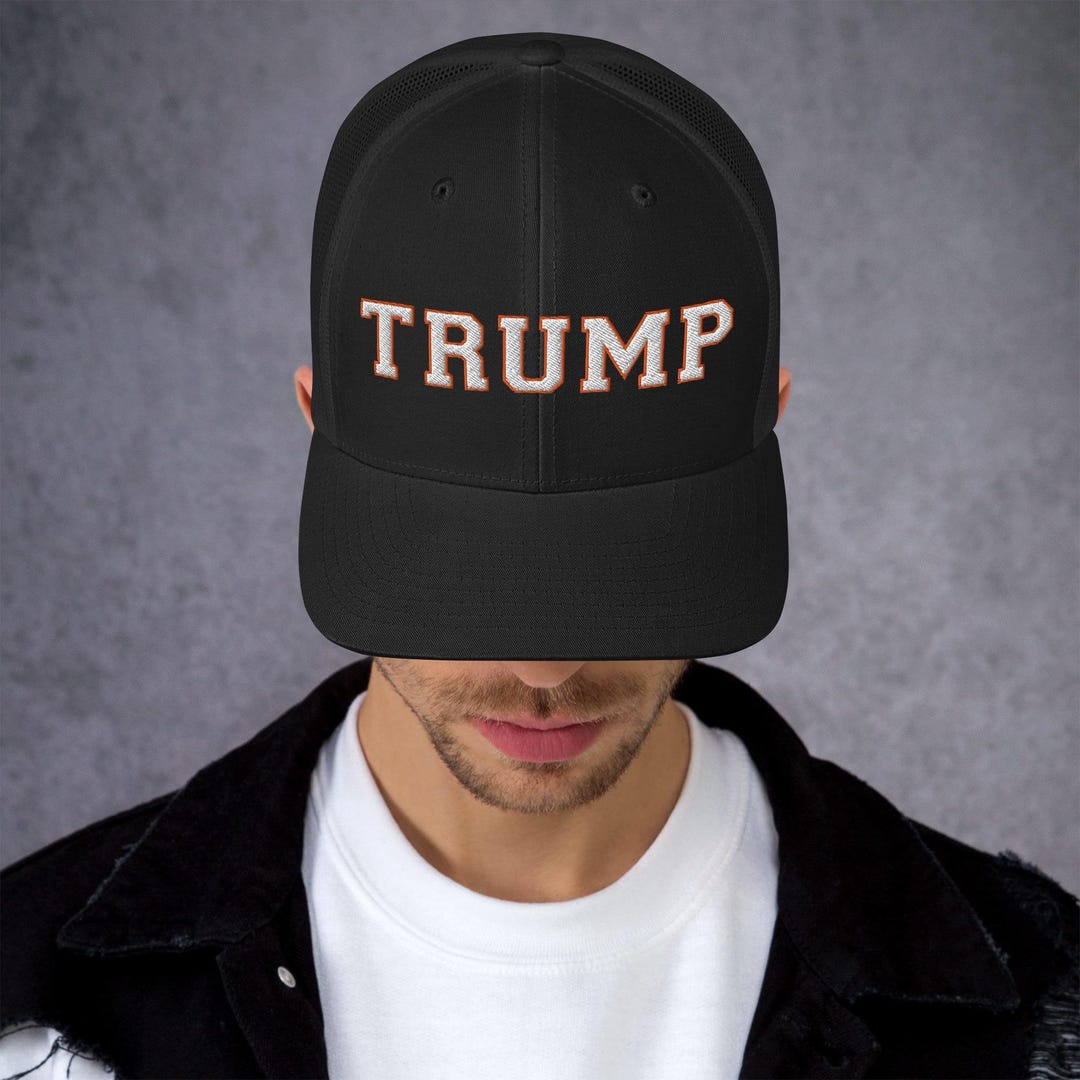 Trump Varsity Trucker Cap - Etsy