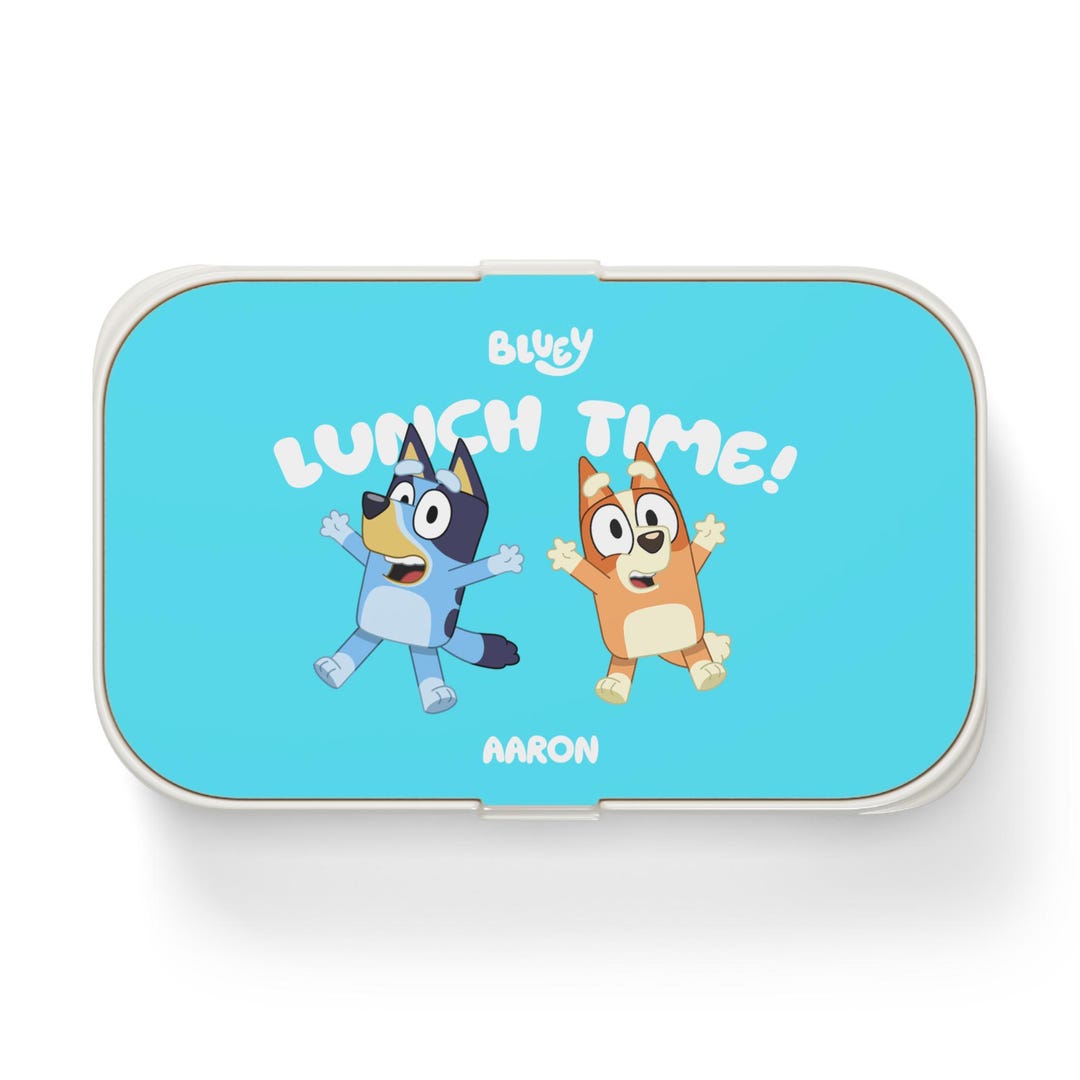 Bluey Lunch Time Bento Lunch Box - Etsy UK