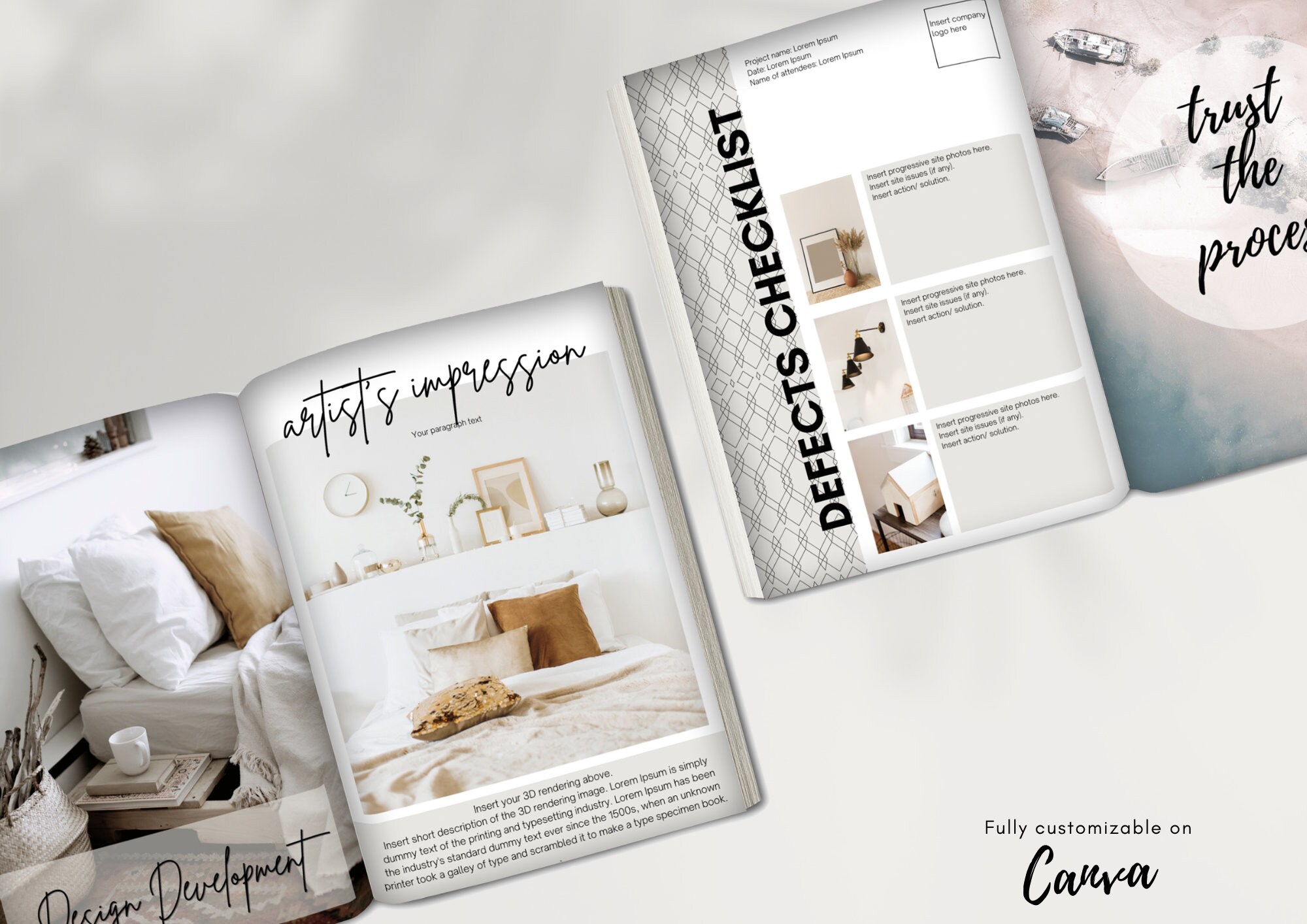 Editable Interior Design and Architectural E-book Template on Canva ...