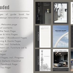 Editable Interior Design and Architectural E-book Template on Canva ...