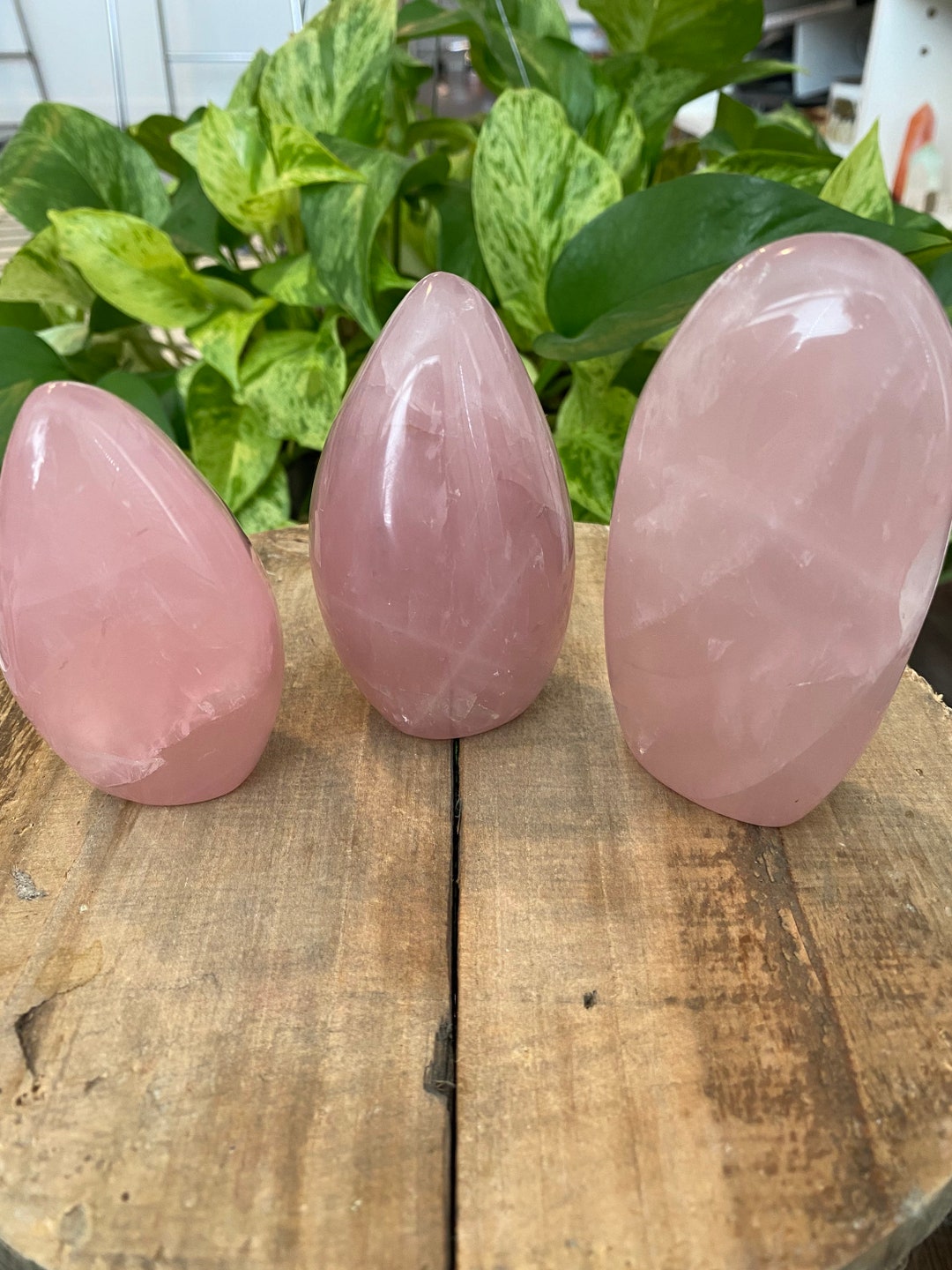 Rose Quartz Freeform - Etsy