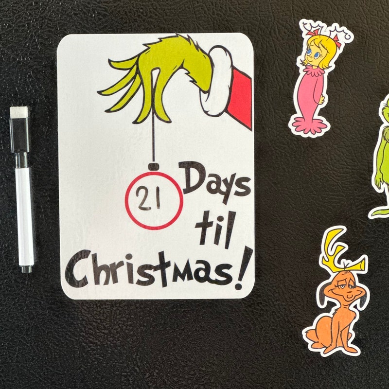 Grinch Countdown - Etsy