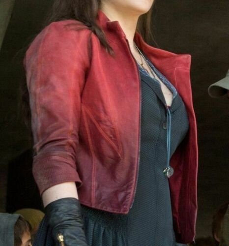 Avengers Age of Ultron Scarlet Witch Wanda Maximoff Red Handmade ...