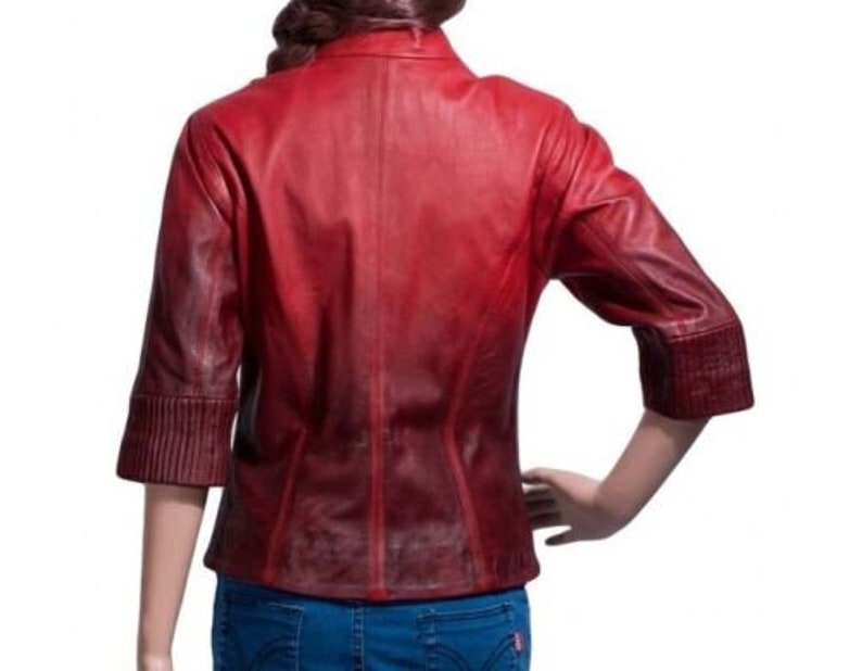 Avengers Age of Ultron Scarlet Witch Wanda Maximoff Red Handmade ...