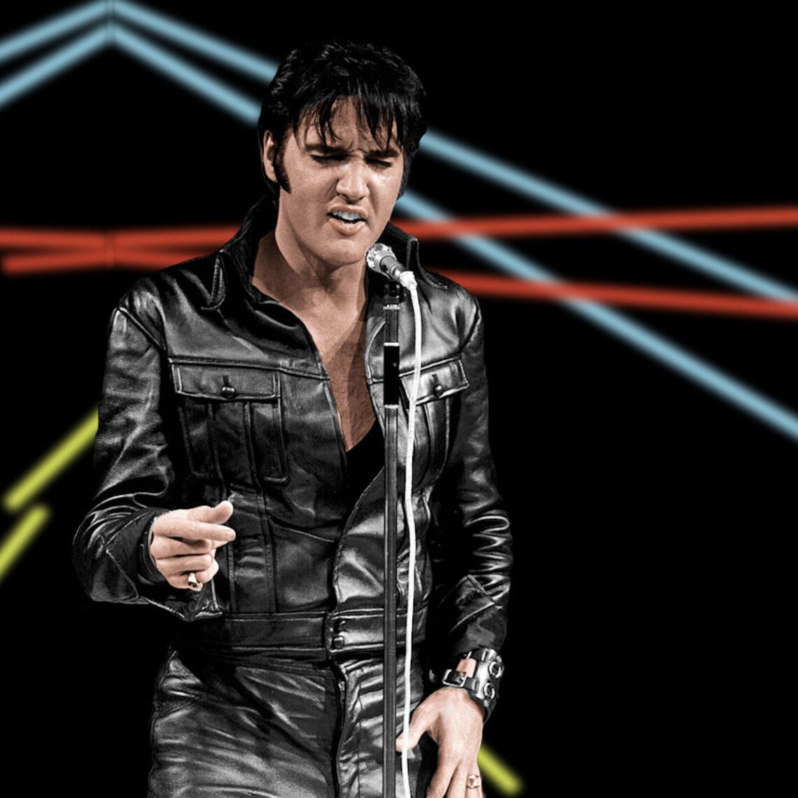 Elvis Men's Black Classic Strap Pocket Soft Lambskin Real Leather ...