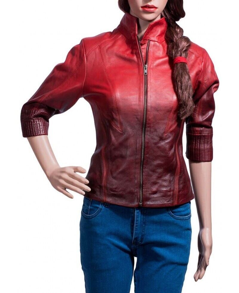 Avengers Age of Ultron Scarlet Witch Wanda Maximoff Red Handmade ...