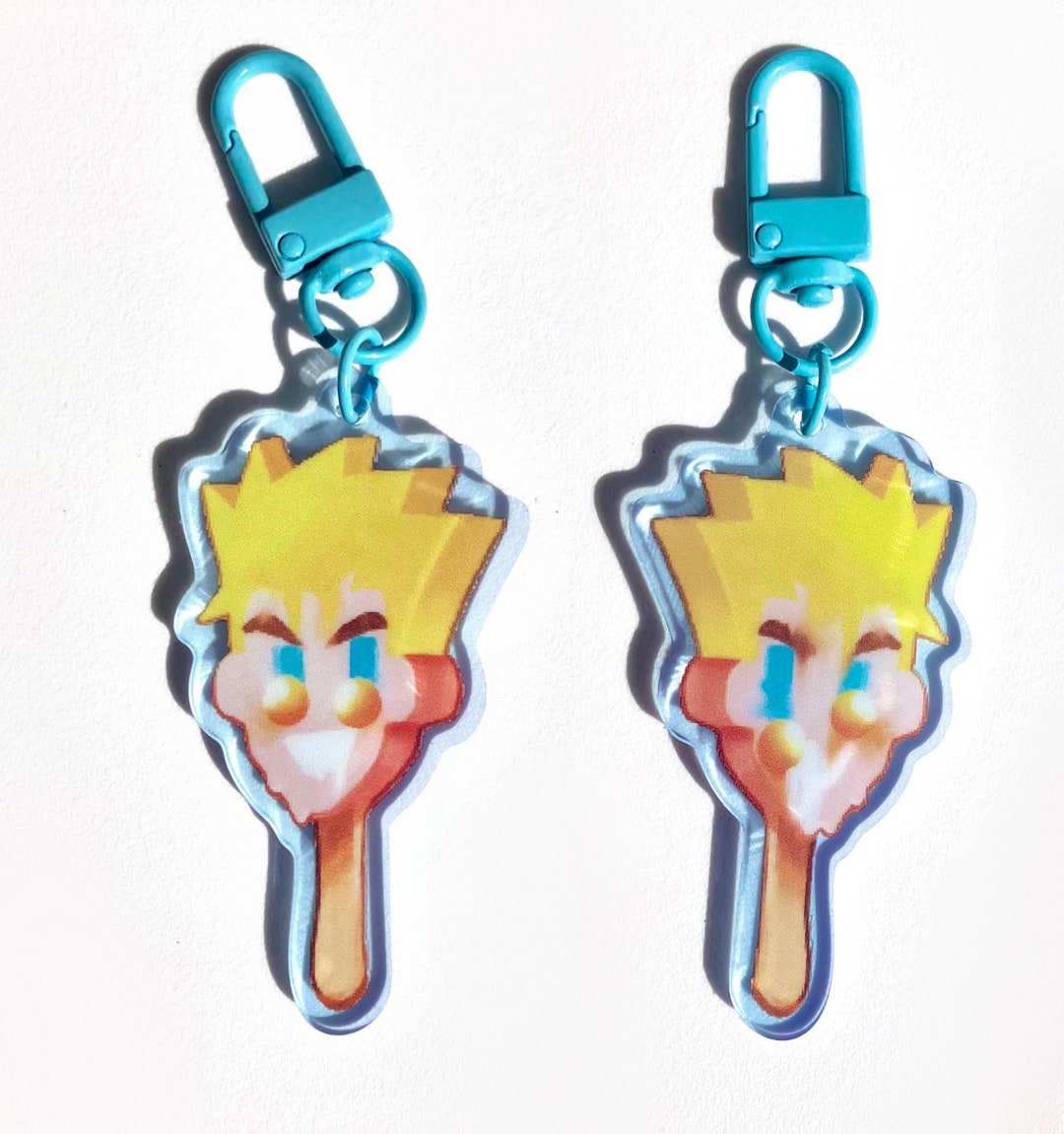 Trigun Vash Inspired Ice Cream Pop Keychain Charm 2in - Etsy