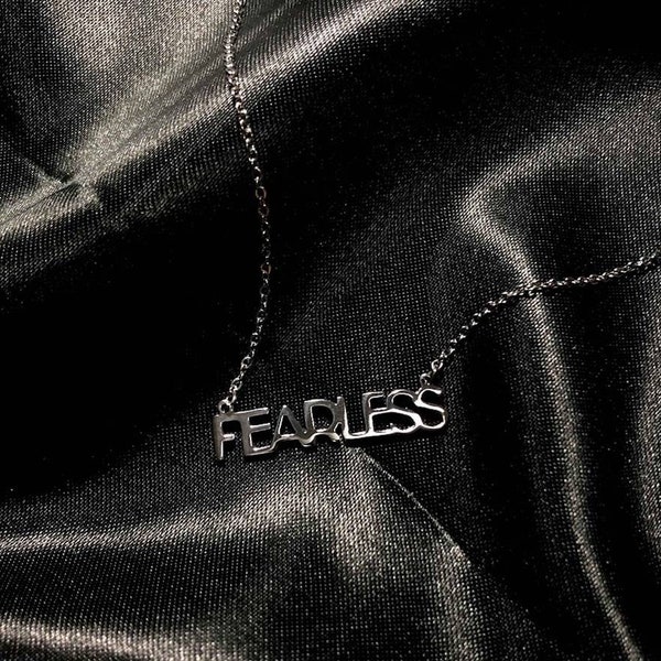 Fearless Necklace - Etsy