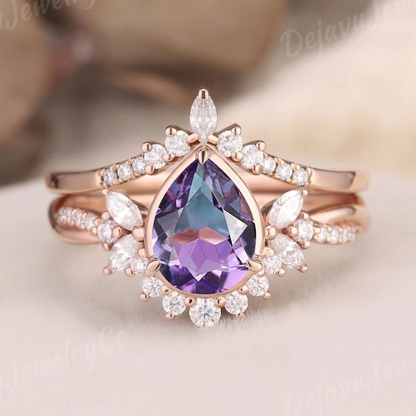 Crystal Wedding Ring - Etsy