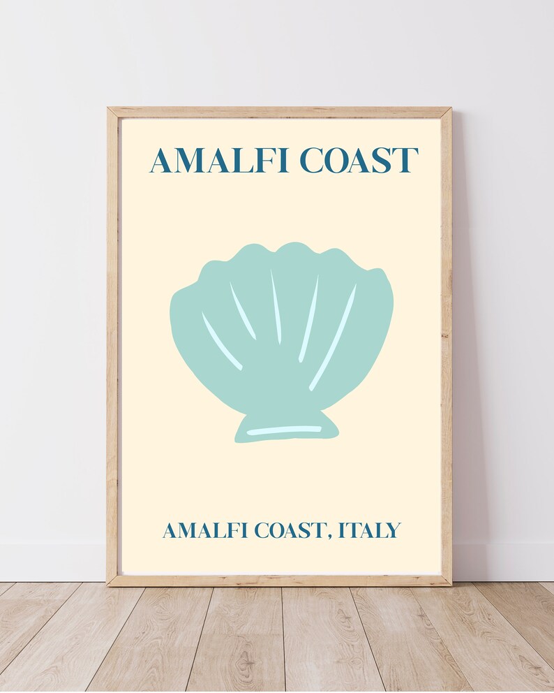Amalfi Coast Italy Print | DIGITAL DOWNLOAD | PRINTABLE Wall Art ...
