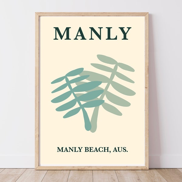 Manly Print - Etsy