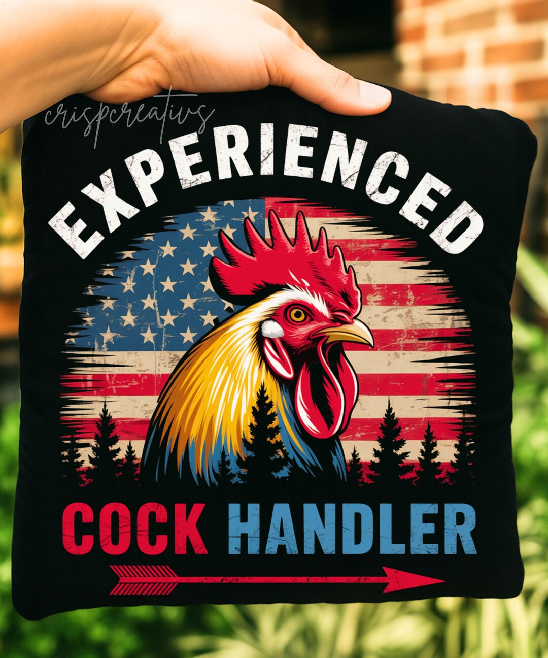 Funny Rooster Handler Design | Chicken Lover Sublimation (PNG) - Etsy