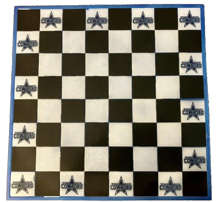 Custom Dallas Cowboys NFL Chess Set - Etsy