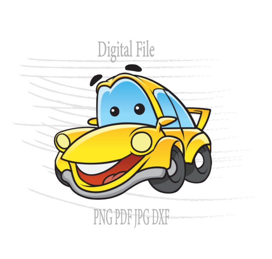 Happy Beetle Png. Cartoon Car Png. Sublimation. Instant Digital ...