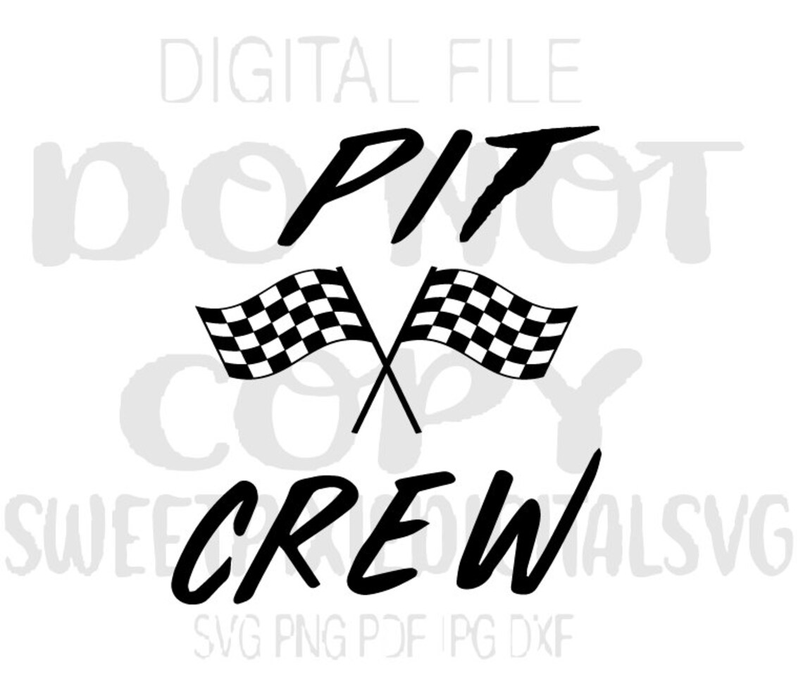 Pit Crew Svg. Instant Digital Download. Digital File. Image File ...