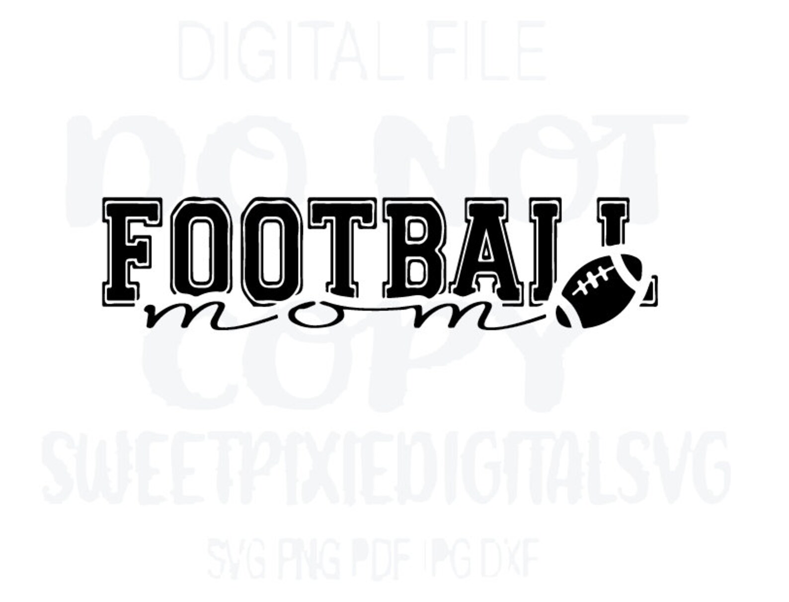 Football Mom Svg. Football Svg. Mom Svg. Football Season. Instant ...