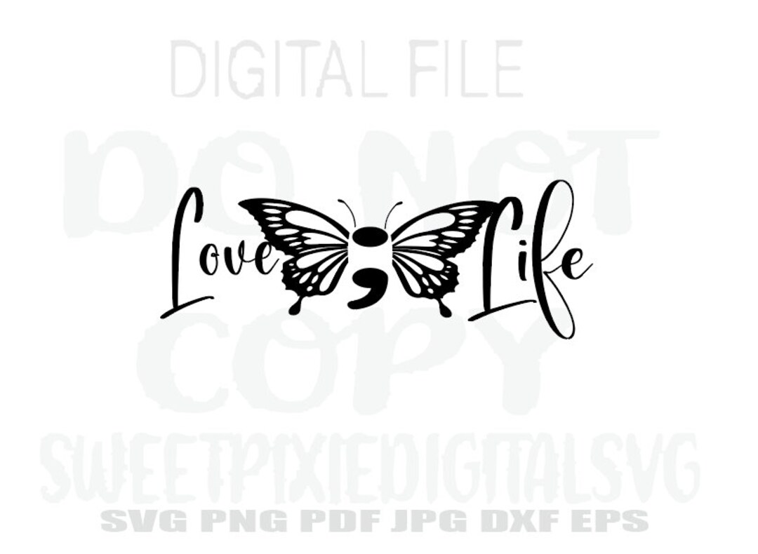 Love Life Svg. Suicide Awareness. Your Story Isnt Over Svg. Instant ...