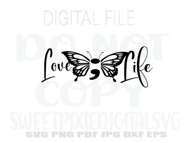 Love Life Svg. Suicide Awareness. Your Story Isnt Over Svg. Instant ...