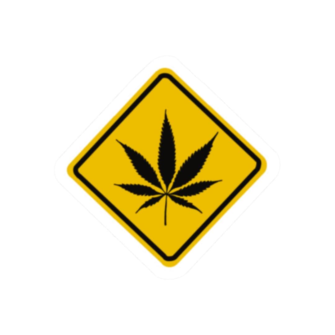 Stoner Sign Sticker - Etsy