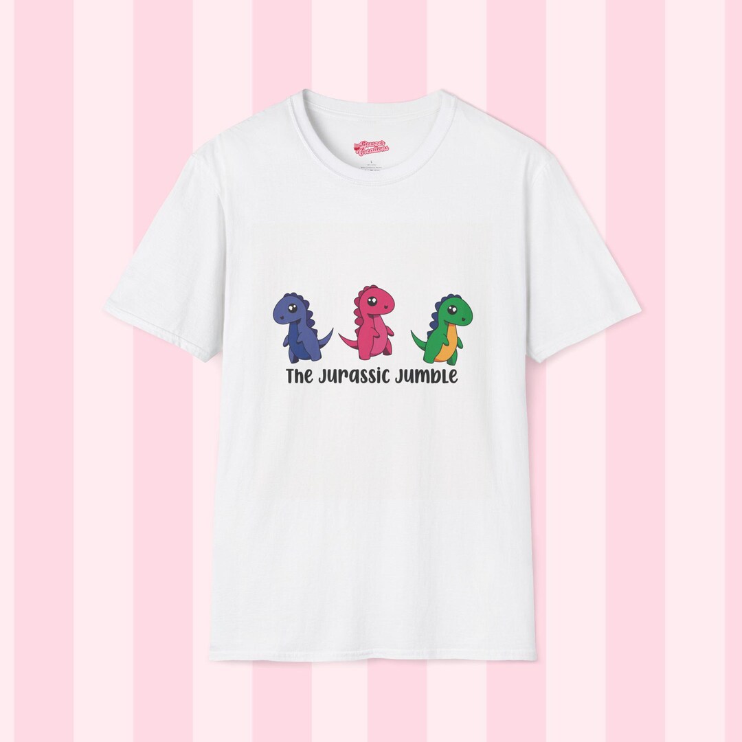 The Jurassic Jumble T-shirt - Etsy