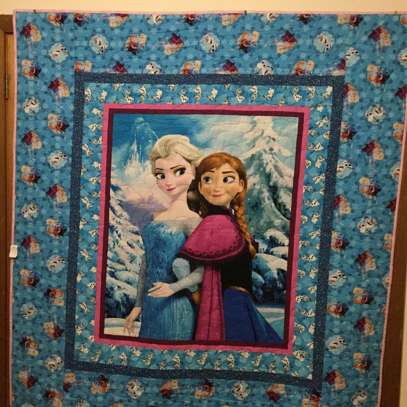 Frozen Quilt - Etsy