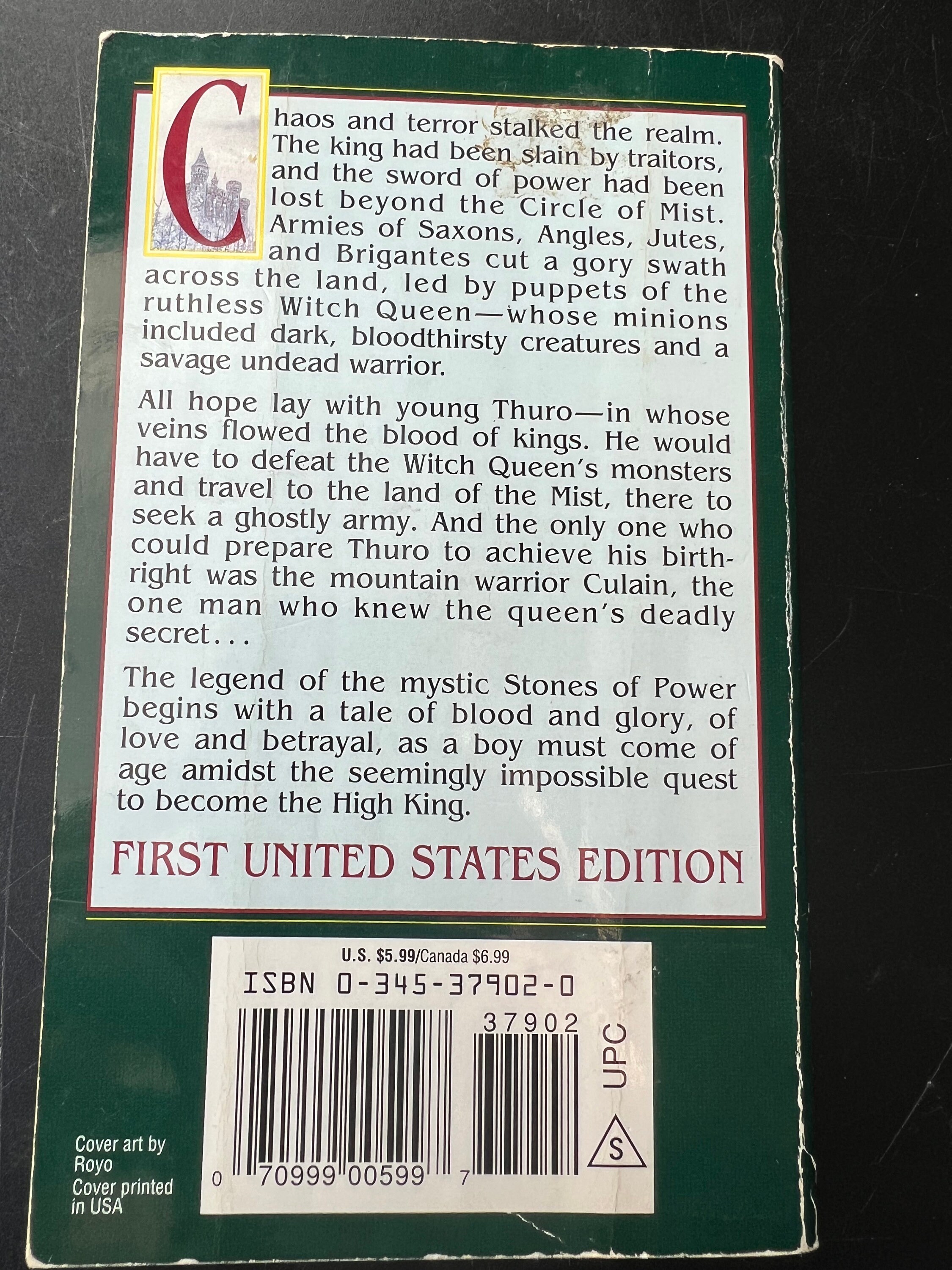The Ghost King the Stones of Power Book 1 David Gemmell - Etsy