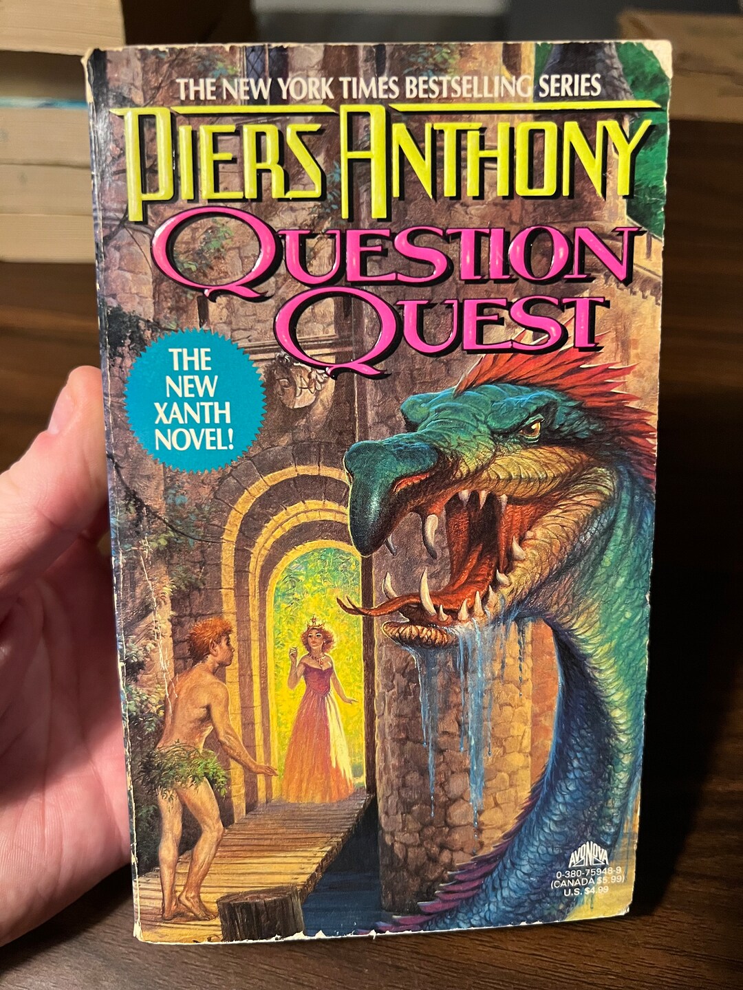 Question Quest Xanth Book 14 Piers Anthony - Etsy