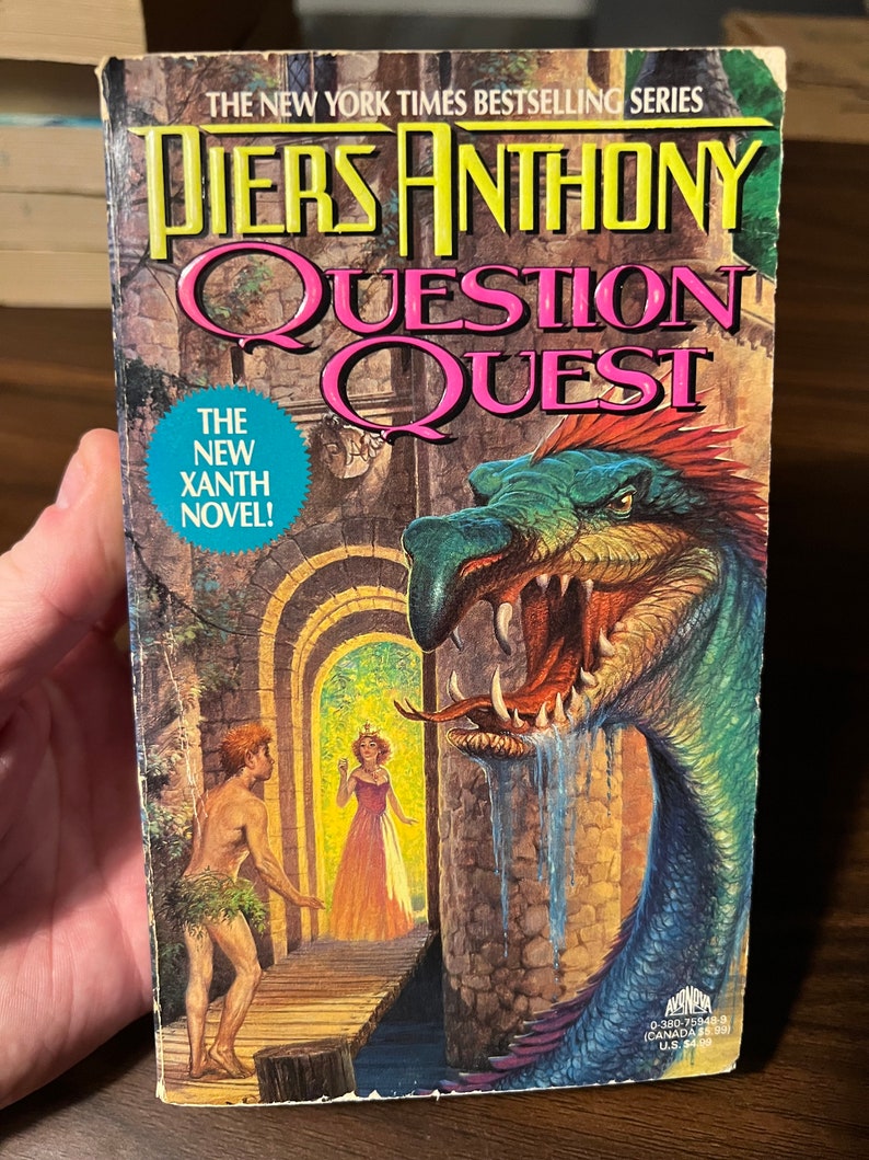 Question Quest Xanth Book 14 Piers Anthony - Etsy