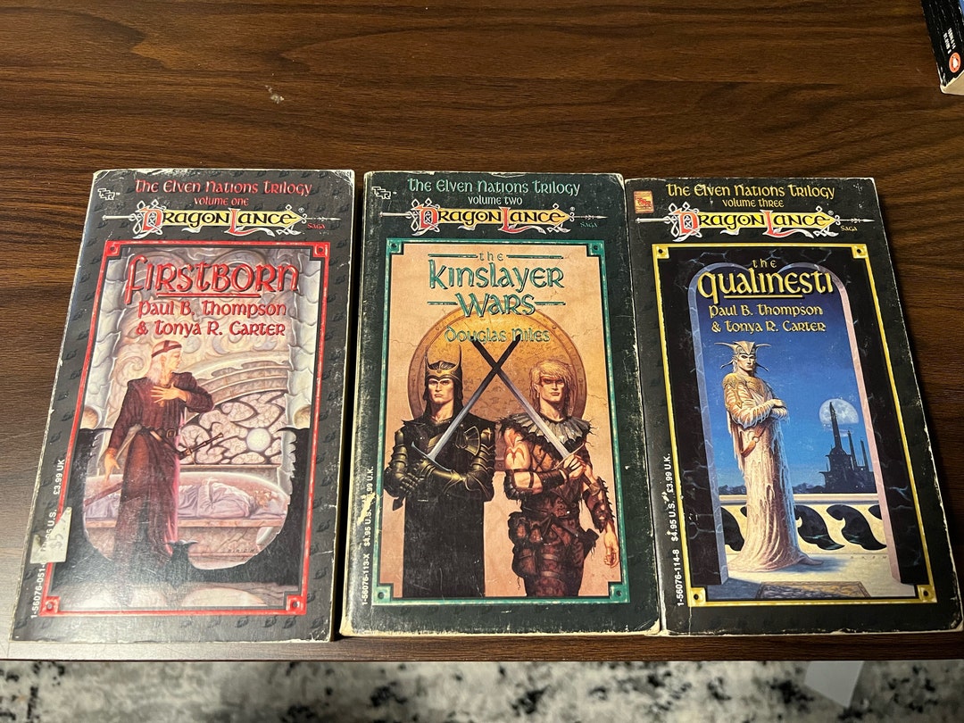Dragonlance Saga the Elven Nations Trilogy - Etsy