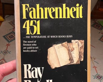 Fahrenheit 451 RAY BRADBURY First Edition 1st Hardcover Printing 1953 ...