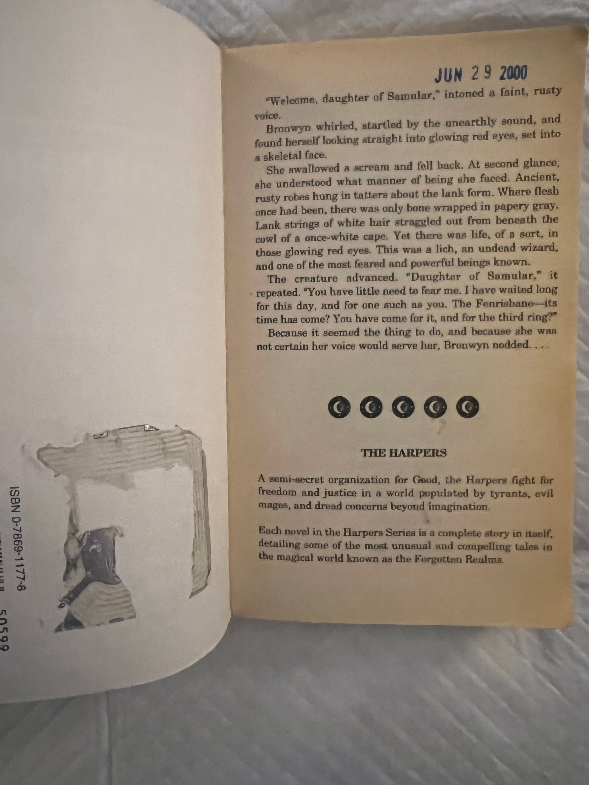 Forgotten Realms Thornhold the Harpers 16 Forgotten - Etsy