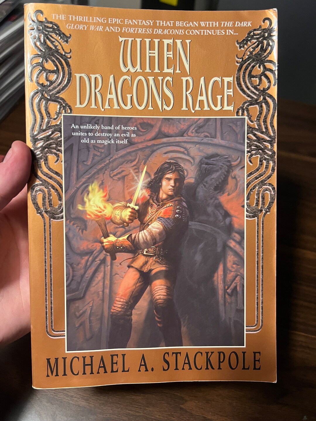 When Dragons Rage - Michael A. Stackpole - Etsy