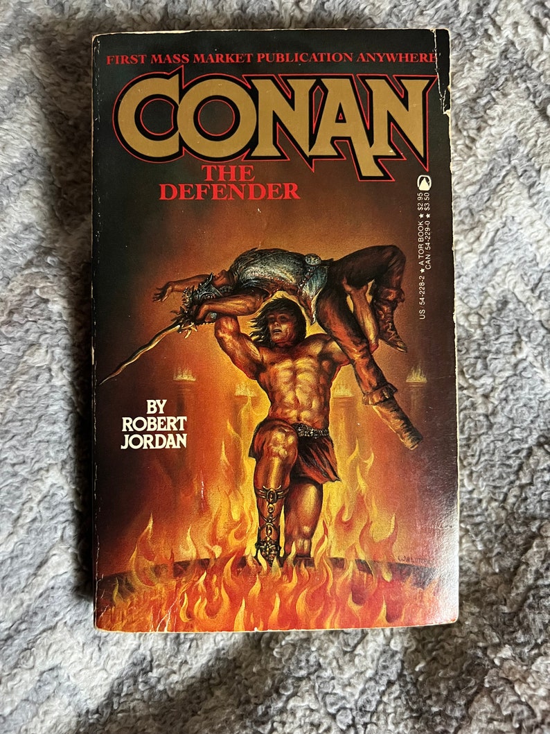 Conan the Defender - Robert Jordan - Etsy