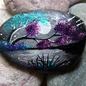 Acrylic Fantasy Rock Art - Etsy