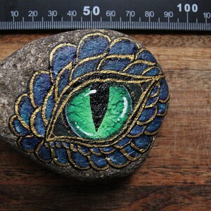 Acrylic Dragon Eye Rock Art - Etsy