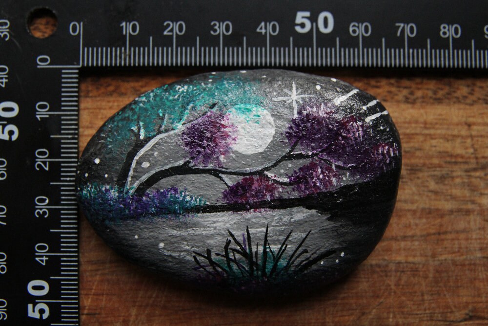 Acrylic Fantasy Rock Art - Etsy