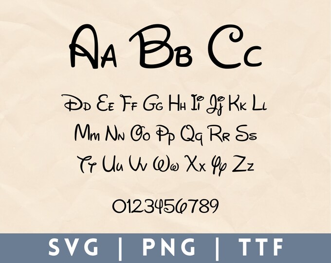 Mouse Font SVG, Mouse Alphabet SVG, Ttf Font, Customizable Gift SVG ...