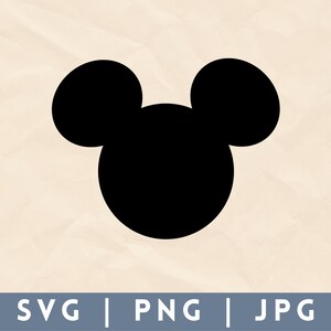 Mickey Mouse Head - Etsy