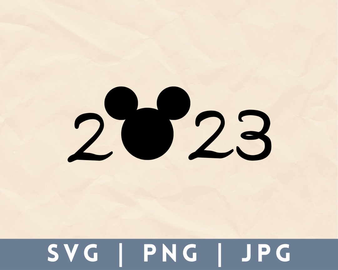 2023 Mickey Head Svg, Png, Jpg, Vinyl Cut File, Silhouette, Cricut ...