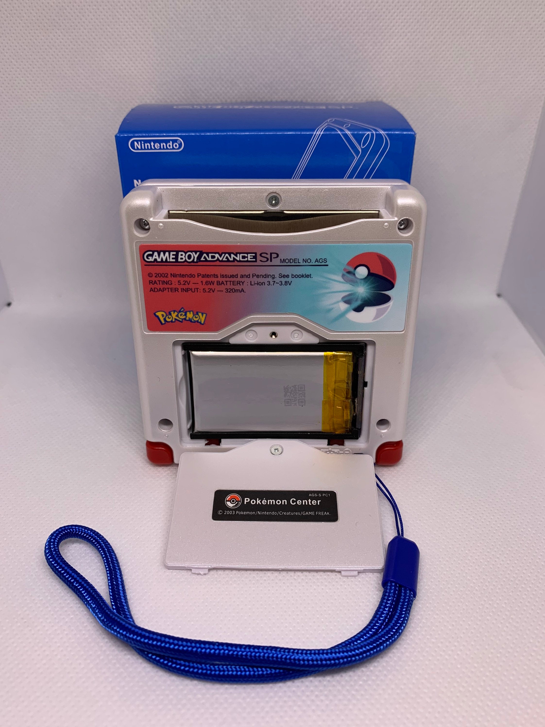 Pokéball Pokémon “catch’em All” Custom Gameboy Advance SP Gba Sp W/ IPS ...