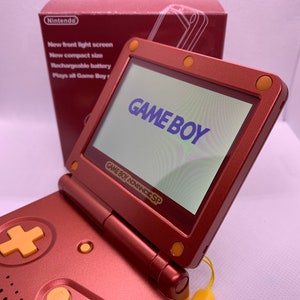 Charizard Pokémon Custom Game Boy Advance Gba SP Uv Printed With IPS V2 ...