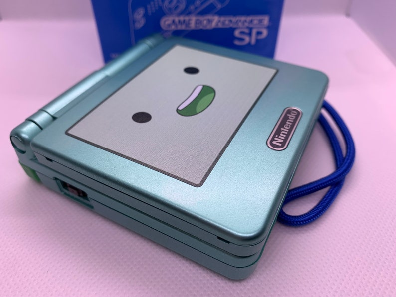 BMO “beemo” Custom Game Boy Advance Gba SP Uv Printed Face With ...