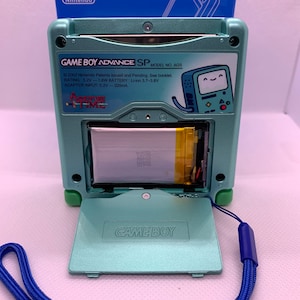 BMO “beemo” Custom Game Boy Advance Gba SP Uv Printed Face With ...
