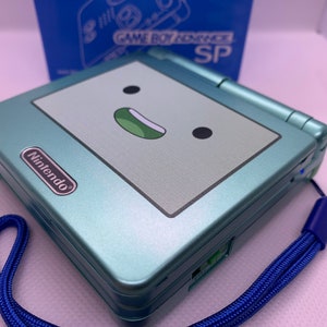 BMO “beemo” Custom Game Boy Advance Gba SP Uv Printed Face With IPS V2 ...