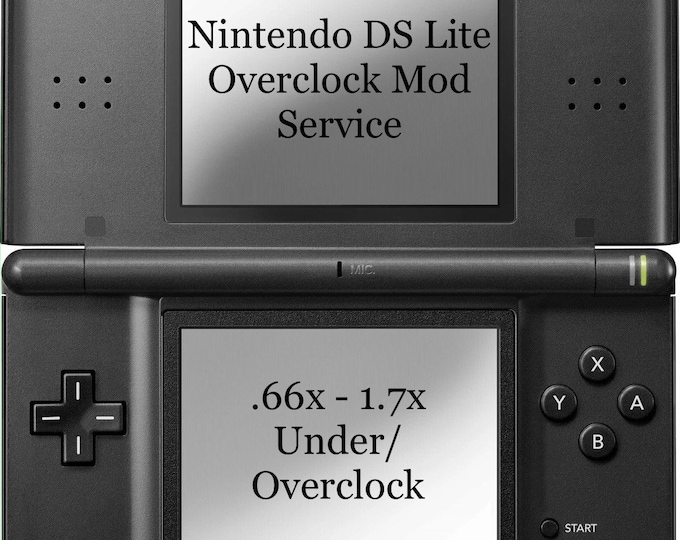 Nintendo DS/ DS Lite Nds Ndsl Overclock Mod- Gbaccelerator DS Install ...