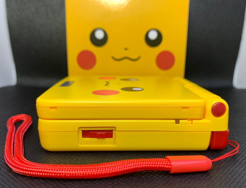 Pikachu cheekachu Custom Gameboy Advance SP Bundle W/ IPS V2 - Etsy