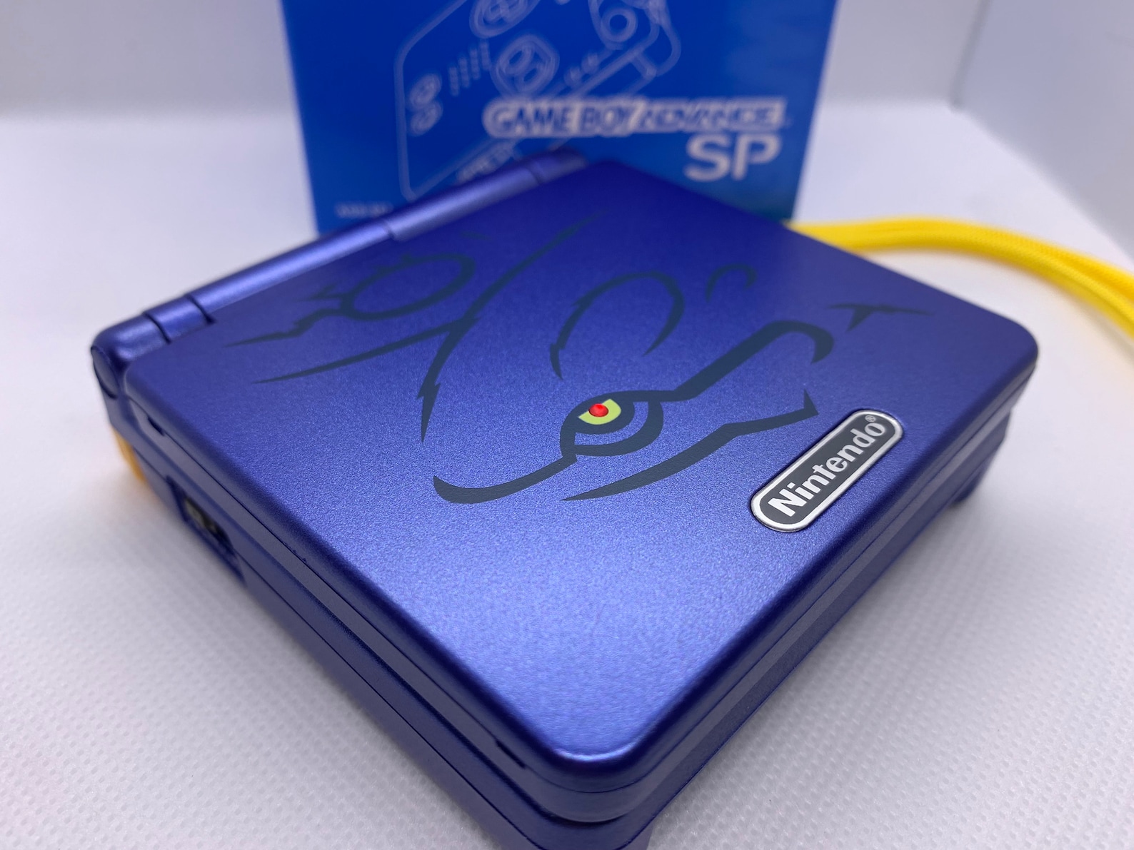 Kyogre “primal Kyogre” Custom Gameboy Advance SP GBA Sp Bundle W/ IPS ...